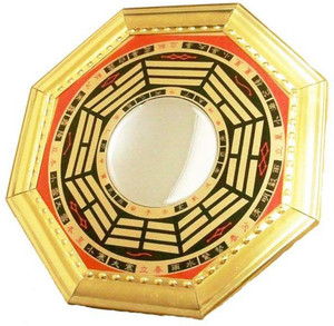 Target Retail Vastu Bagua Pakua Pakwa Mirror Decorative Showpiece - 12 ...