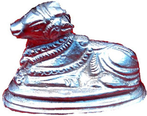 Narayan Religious Shopee Parad / Mercury Nandi Decorative Showpiece - 1 ...