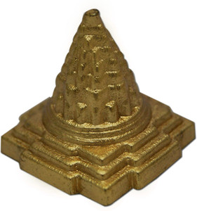 Divya Mantra Sri Meru Prastha Shree Yantra Decorative Showpiece - 2.5 ...