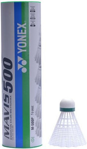 YONEX Mavis 500 Nylon Shuttle - White - Buy YONEX Mavis 500 Nylon ...