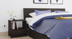 Urban Ladder Sheesham Wood Solid Wood Bedside Table Price in India ...