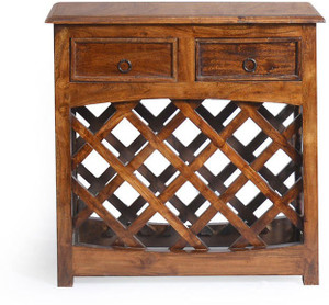 @Home by nilkamal Sheesham Wood Solid Wood Side Table Price in India ...