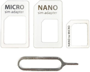 STORITE SIM CARD Adapter Nano to Micro - Nano to Regular - Micro to ...