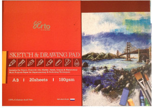 Campap Arto A3 Drawing & Sketch Pad Price in India - Buy Campap Arto A3 ...