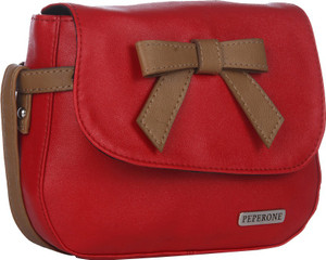 PEPERONE Red Sling Bag 2016 Red - Price in India | Flipkart.com