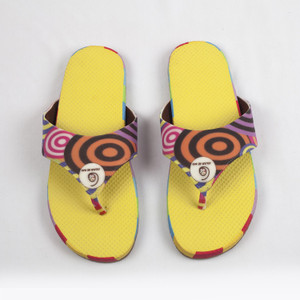 Colour Me Mad Women Flip Flops - Buy Yellow Color Colour Me Mad Women ...