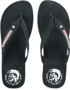DIESEL Men Aqualife Seaside Slippers - Buy Black Color DIESEL Men ...