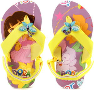 DORA Dora Girls Slipper Flip Flop Price in India - Buy DORA Dora Girls ...