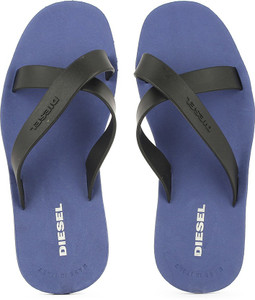 DIESEL Men Plaja Wash Slippers - Buy Estate Blue, Black Color DIESEL ...