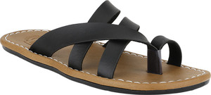 Knight ace Men Slippers - Buy Black Color Knight ace Men Slippers ...