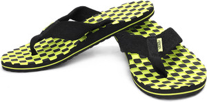 VANS Men Thresher Flip Flops - Buy (Checkerboard) Black, Lime Green ...