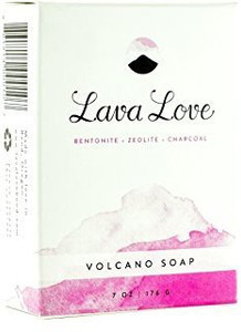 Lava Love Volcano Vegan Soap Made with Volcanic Ash (Bentonite Zeolite ...