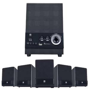 Buy iBall Dhwani 5.1 USB/SD/FM Multimedia Speakers Online from Flipkart.com