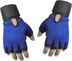 Real Choice Leather Padding Gym & Fitness Gloves - Buy Real Choice ...