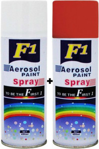 F1 White Spray Paint 450 ml Price in India - Buy F1 White Spray Paint ...