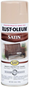 RUST-OLEUM Stops-Rust-Enamel Beige Spray Paint 340 ml Price in India ...