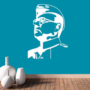 PICKYPOMP 86 cm Netaji Subhash Chandra Bose Self Adhesive Sticker Price ...