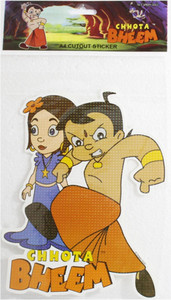 STICKER BAZAAR 32.4 cm A4 Cutout Sticker Of Chhota Bheem Self Adhesive ...