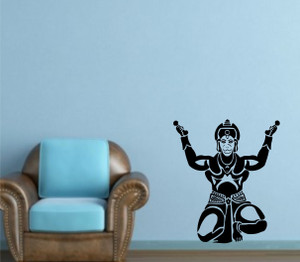 Smart Wall Guru 70.61 cm Decorative Decal Self Adhesive Sticker Price ...