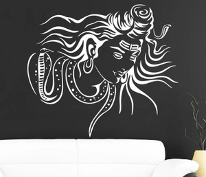 Vsquare Studio 70 cm Lord Shiva Wall Sticker Self Adhesive Sticker ...