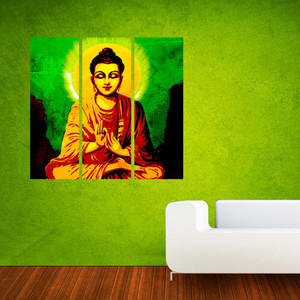 Impression Wall 56 cm Lord Buddha Wall Sticker Self Adhesive Sticker ...