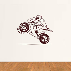 PICKYPOMP 117 cm Stund Bike Self Adhesive Sticker Price in India - Buy ...