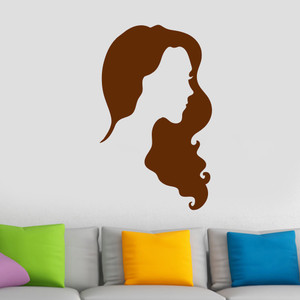 Decor Villa 43 cm Decor villa Girl Wall Decal & Sticker Self Adhesive ...