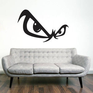 Creatick Studio 58.42 cm Angry Eyes Sticker Price in India - Buy ...