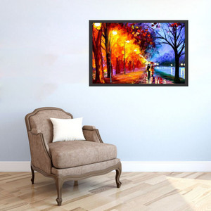 Impression Wall 60.96 cm Impression Wall Romantic Couple Wall Sticker ...