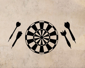 RNG 58 cm dart board Self Adhesive Sticker Price in India - Buy RNG 58 ...