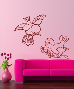 Smart Wall Guru 36 cm Decorative Decal Self Adhesive Sticker Price in ...