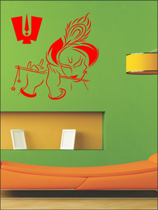 wall1ders 45 cm ESPL Your Krishna Bala Removable Sticker Price in India ...
