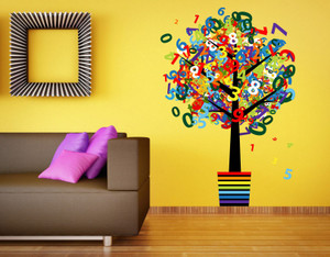 Impression Wall 5796 cm Words Tree Self Adhesive Sticker Price in India ...