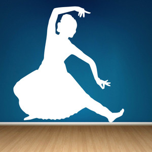 Decor Villa 43 cm Decor villa indian kathak dance Wall Decal & Sticker ...