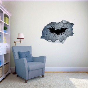 decor kafe steel bat 3d Art sticker Medium Sticker Price in India - Buy ...
