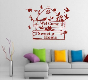 Smart Wall Guru 61.77 cm Decorative Decal Self Adhesive Sticker Price ...