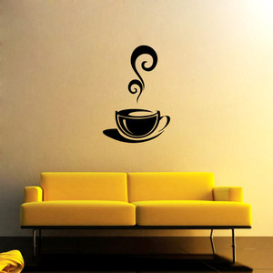 Impression Wall 41 cm Hot Tea Wall Sticker Self Adhesive Sticker Price ...