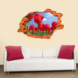 Impression Wall 60 cm IMPRESSION WALL Flowers PVC Wall Stickers Sticker ...
