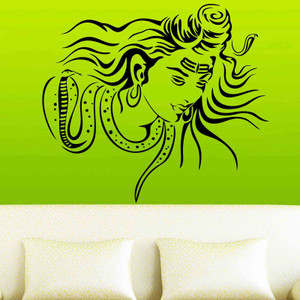 Vsquare Studio 70 cm Lord Shiva Wall Sticker Self Adhesive Sticker ...