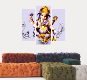 Impression Wall 56 cm Lord Ganesha Wall Sticker Self Adhesive Sticker ...