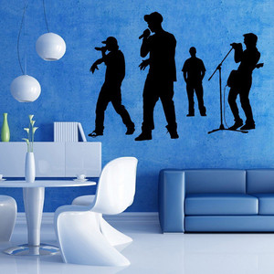 Decor Villa 40 cm Decor villa Rock band group Wall decal & sticker ...