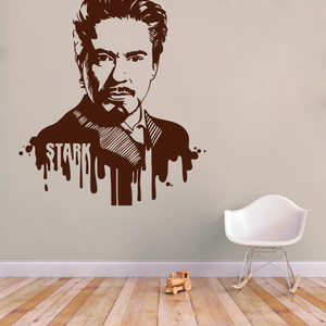 Creatick Studio 50.8 cm Iron Man Wall Decal Self Adhesive Sticker Price ...