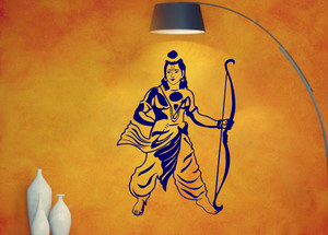 Ddreamz 150 cm Shree Ram Design Self Adhesive Sticker Price in India ...