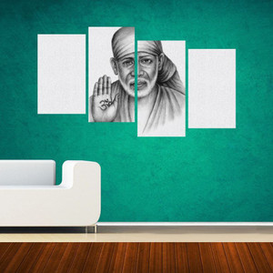 Impression Wall 152.4 cm Sai Baba 4 Pieces Cut Out Sticker Price in ...