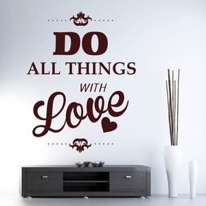 PICKYPOMP 90 cm Do all things Self Adhesive Sticker Price in India ...
