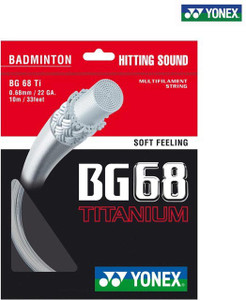 YONEX BG 68 TI 1.2 Badminton String - 10 m - Buy YONEX BG 68 TI 1.2 ...