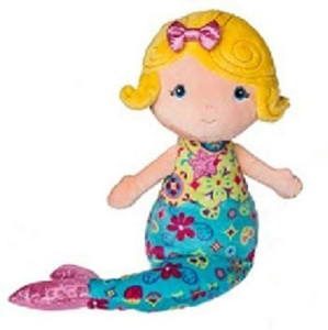 Mary Meyer Print Pizzazz Magical Mermaid 10 Inches Blonde Hair - Print ...