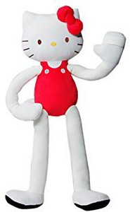 Stretchkins Hello Kitty Life-size Plush Toy That You Can Play, Dance ...