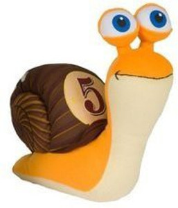 DreamWorks Turbo Racing Team The Movie Der Brown Shell Plush 6'' Tall ...