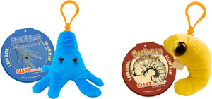 GIANT Microbes Protozoan Plush Keychain Combo - Protozoan Plush ...